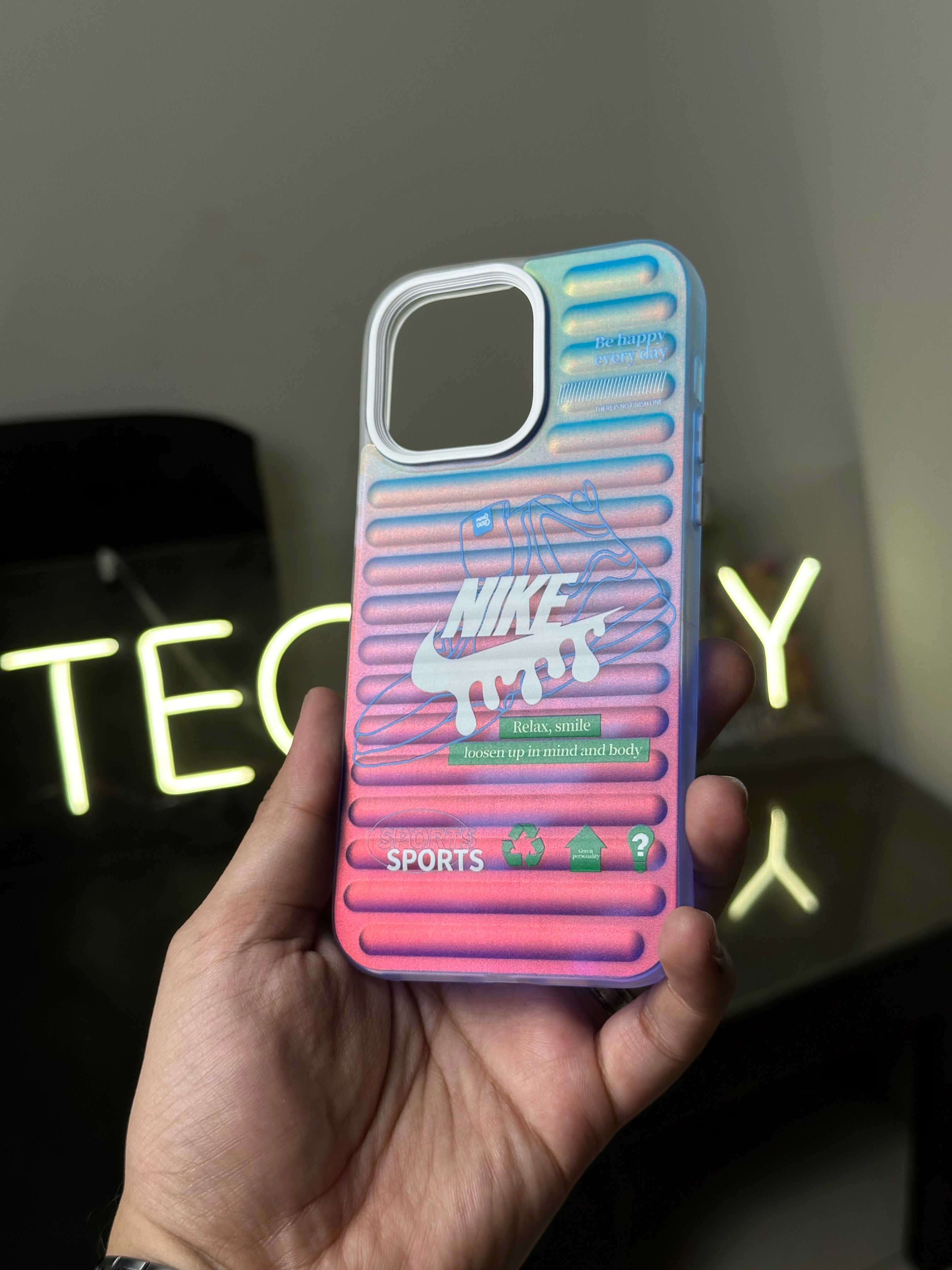 Nasa-Nike Dual Shaded 3D case- iPhone 12,13,14 Pro Max – Techifystore.pk