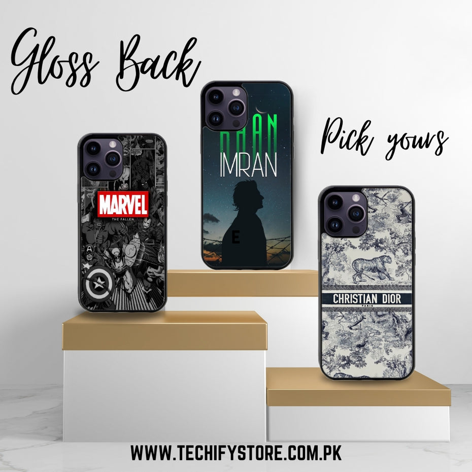 Gloss Back Cases – Techifystore.pk
